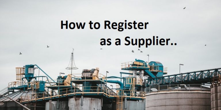 How to Register as a Supplier to Shell